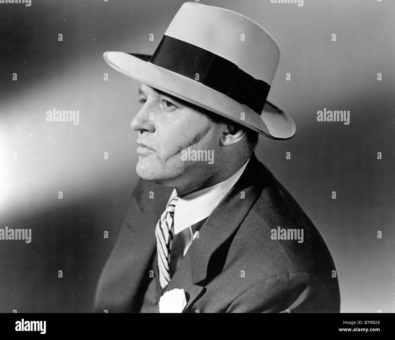 Al capone hat Black and White Stock Photos & Images - Alamy