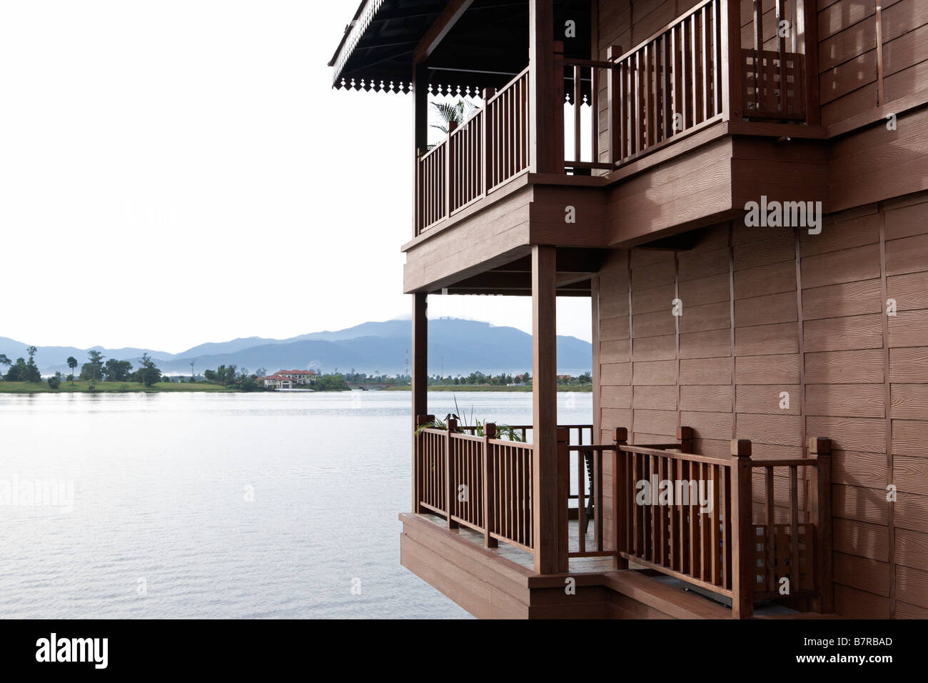 View from a lake at Bukit Merah, Perak, Malaysia Stock Photo - Alamy