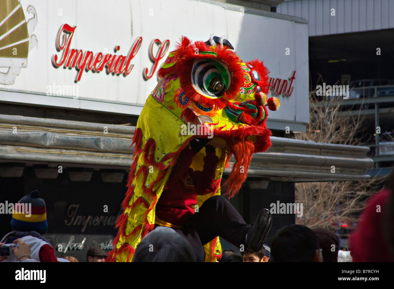 Wushi lion dance chinese new hi-res stock photography and images - Alamy