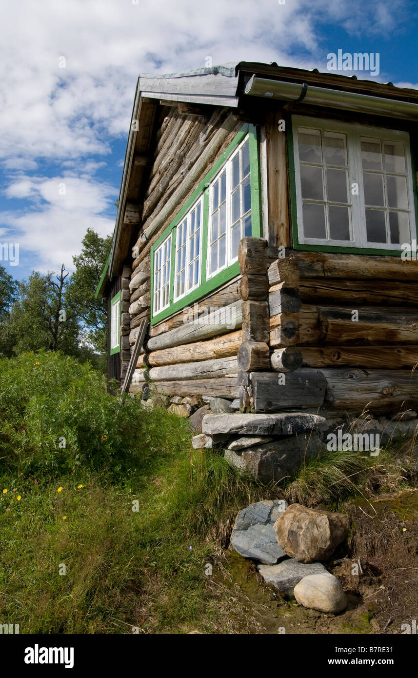 Old historical building made of wood timber Stock Photo - Alamy