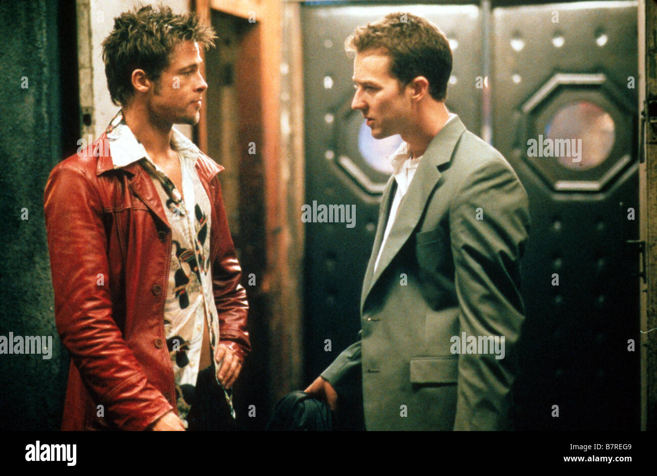 Fight Club Year: 1999 USA Edward Norton, Brad Pitt Director: David ...