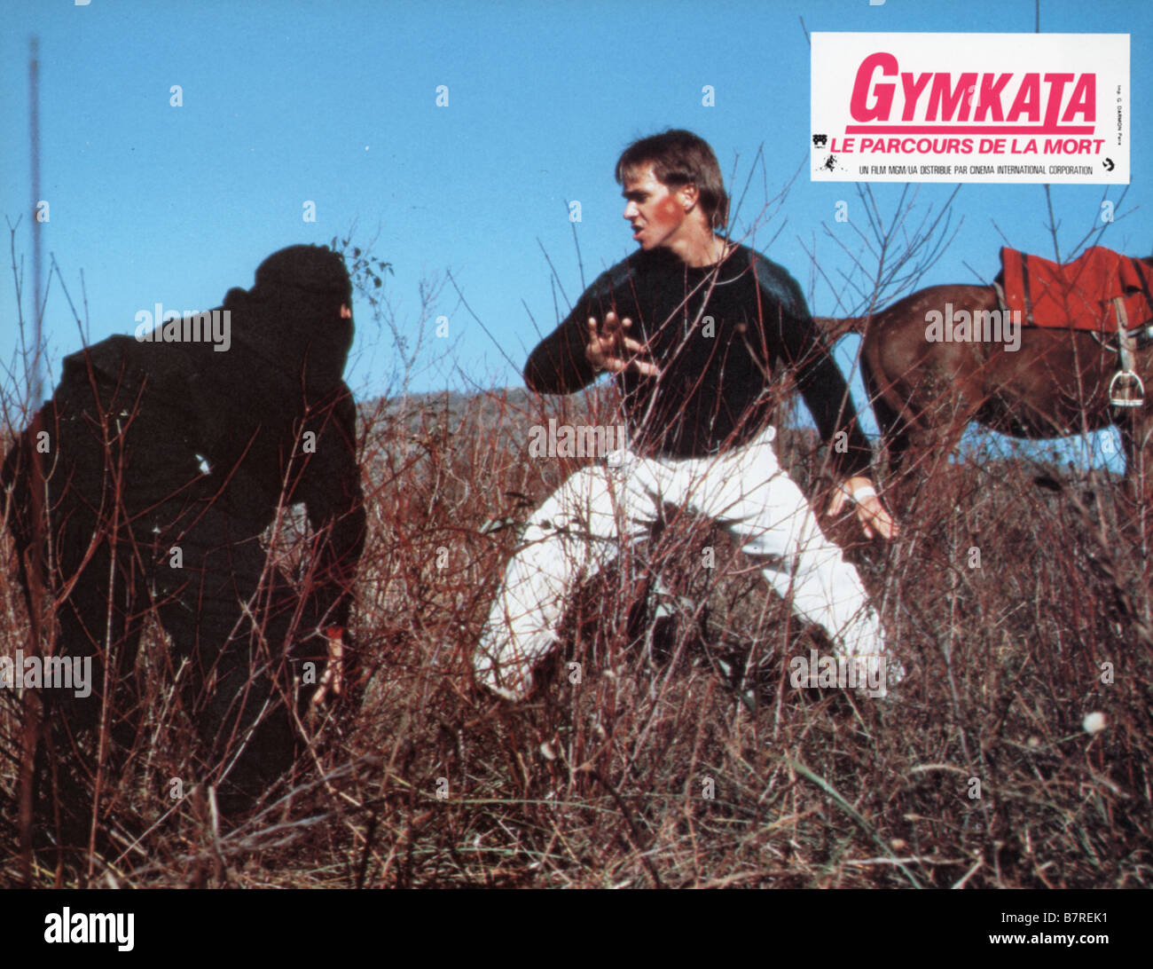 Gymkata Year: 1985 USA Kurt Thomas Director: Robert Clouse Stock Photo ...