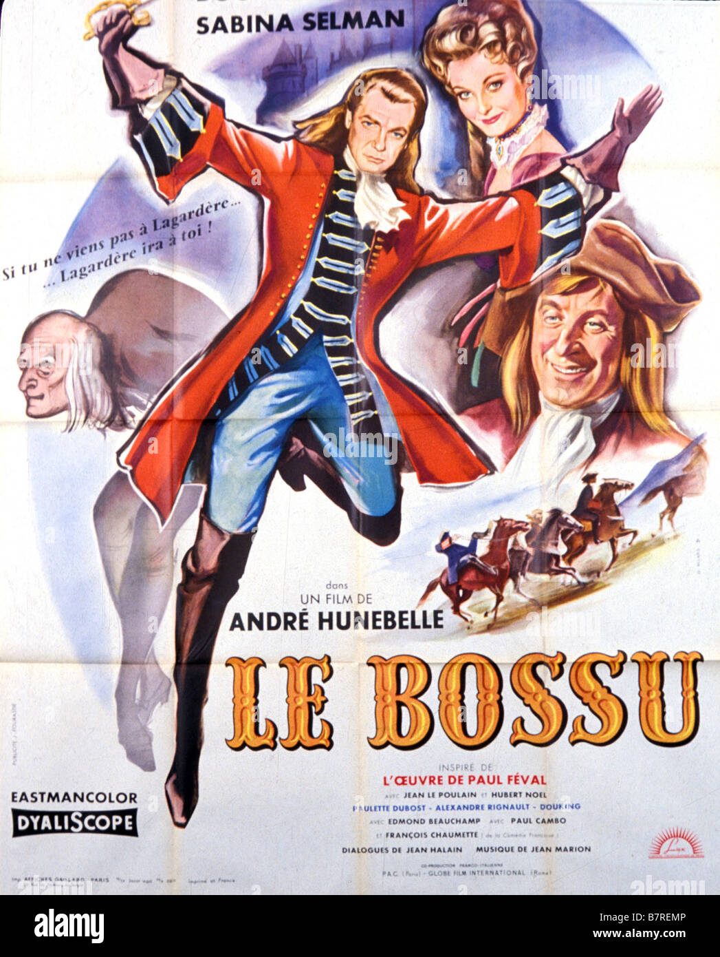 Andre hunebelle movie poster hi-res stock photography and images - Alamy