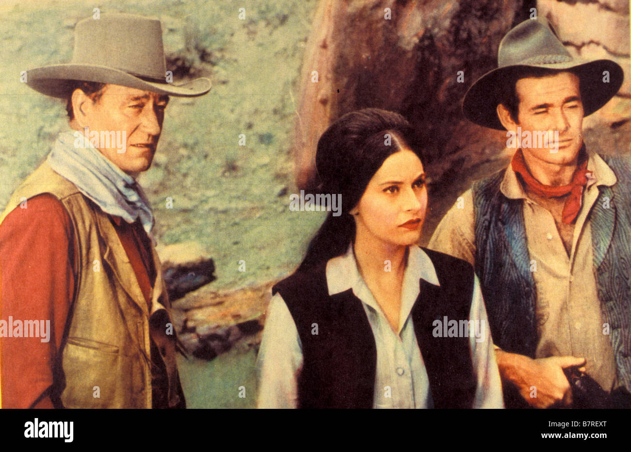 Comancheros THE COMANCHEROS Year: 1961 USA John Wayne, Ina Balin ...