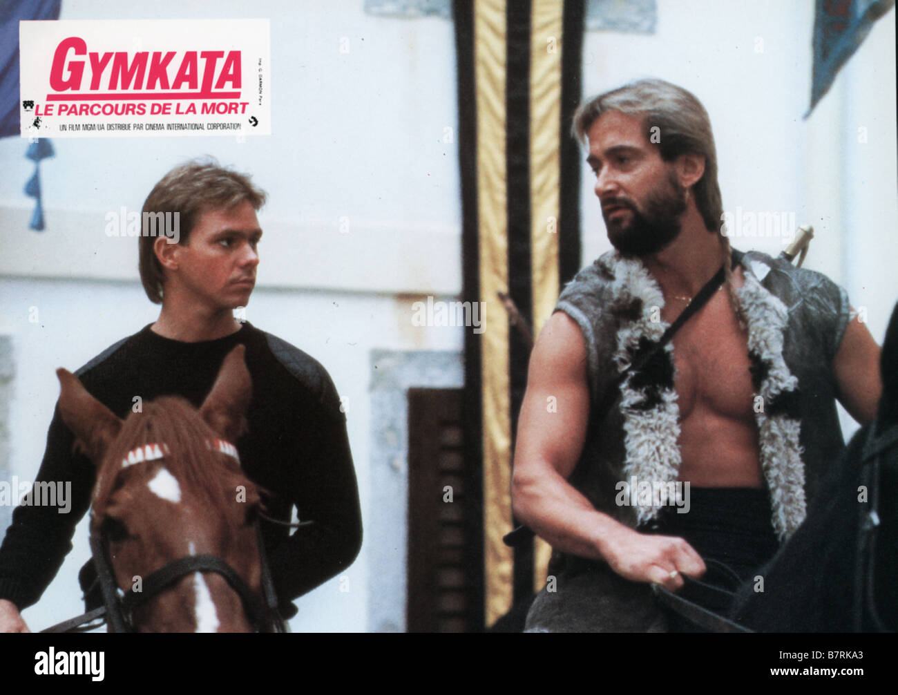 Gymkata Year: 1985 USA Kurt Thomas Director: Robert Clouse Stock Photo ...