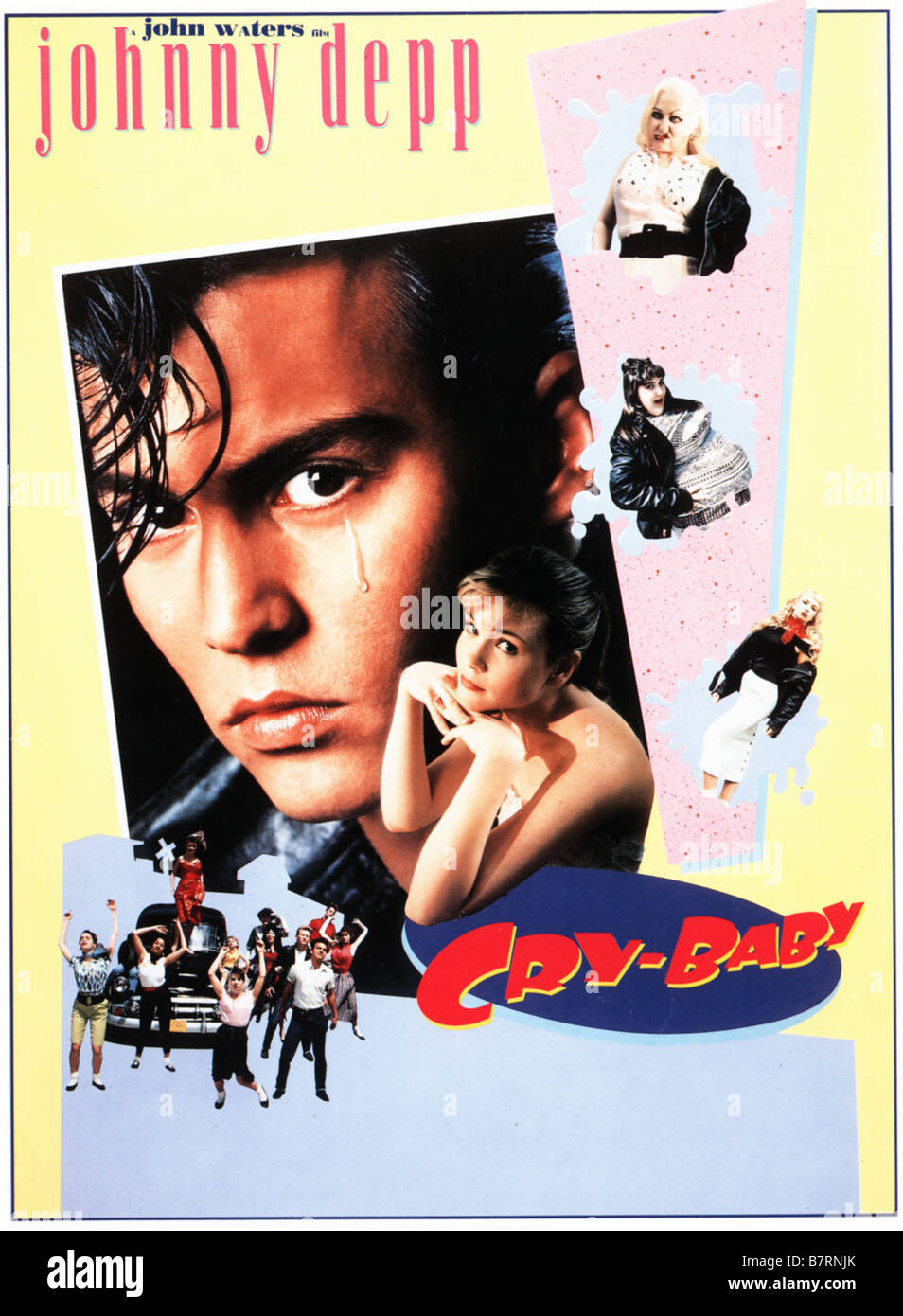 Johnny Depp Cry Baby Poster Profile For Cry Baby