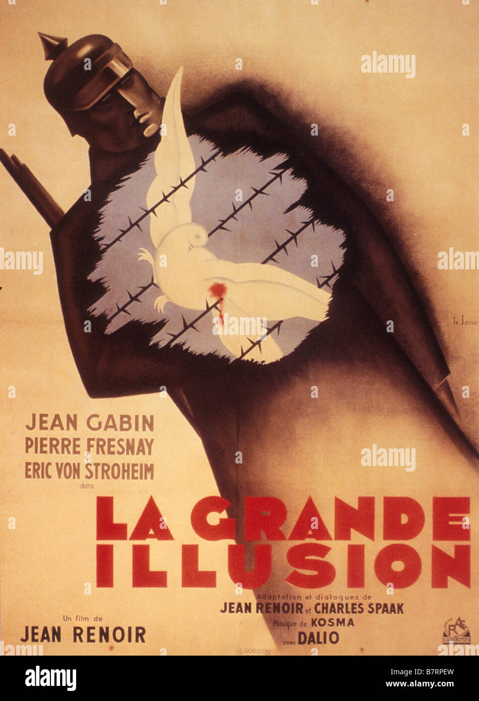 La Grande Illusion Poster THE GRAND ILLUSION, (aka LA GRANDE