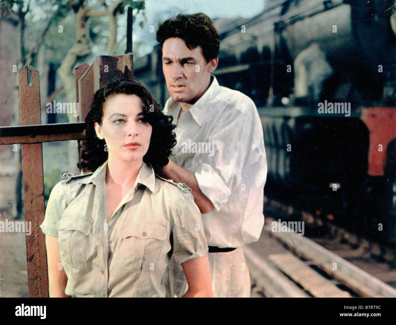 Bhowani Junction Year: 1956 USA Ava Gardner, Bill Travers Director ...