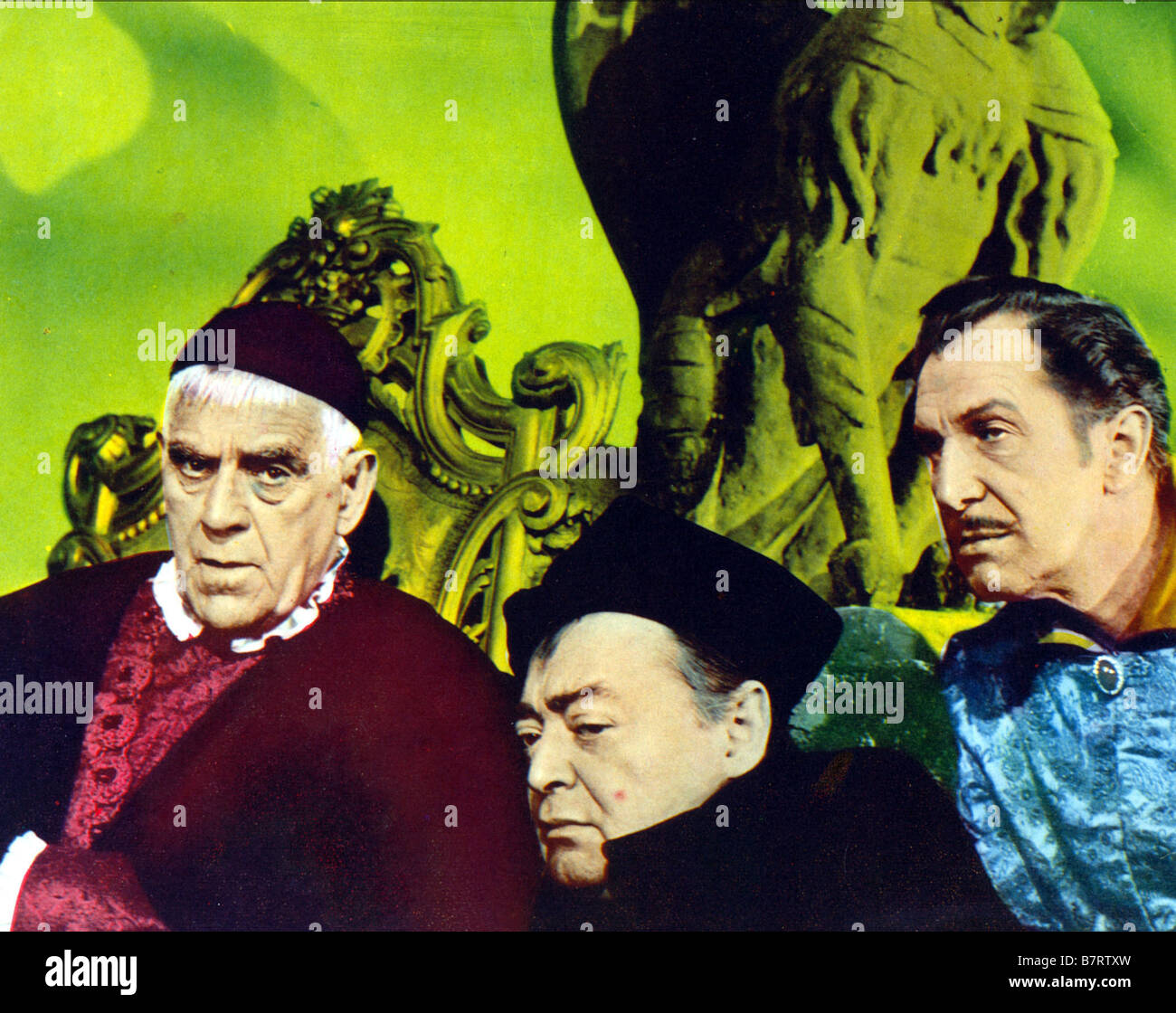 Le Corbeau the raven Year: 1963 USA BORIS KARLOFF, VINCENT PRICE, PETER ...