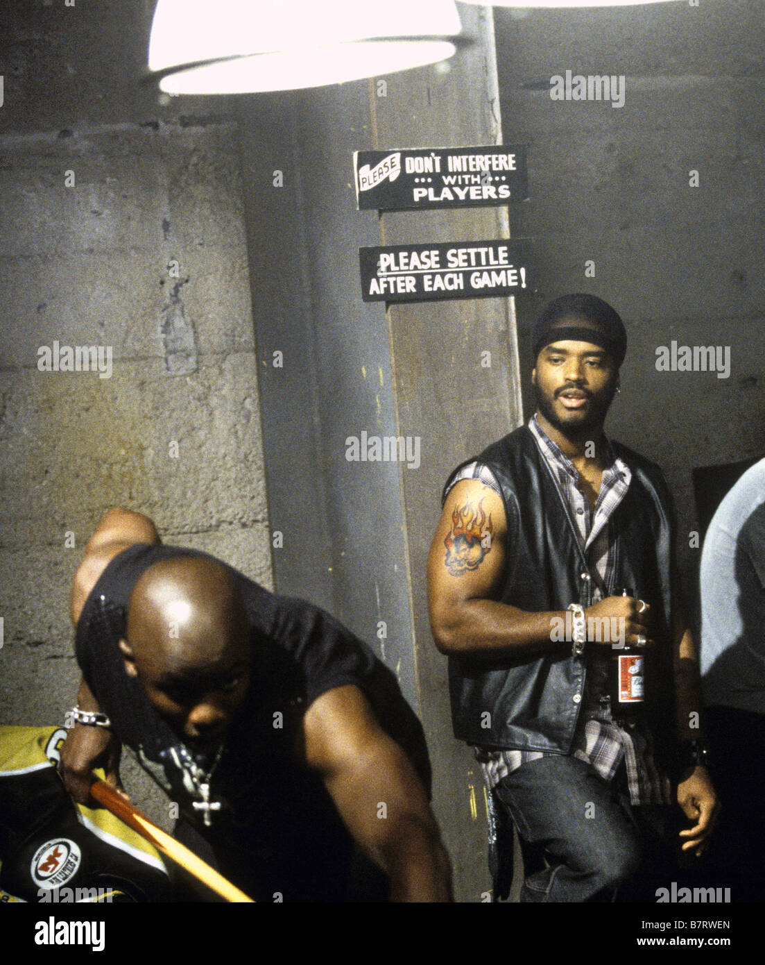 Derek Luke Larenz Tate Directed by Reggie Rock Bythewood Stock Photo ...