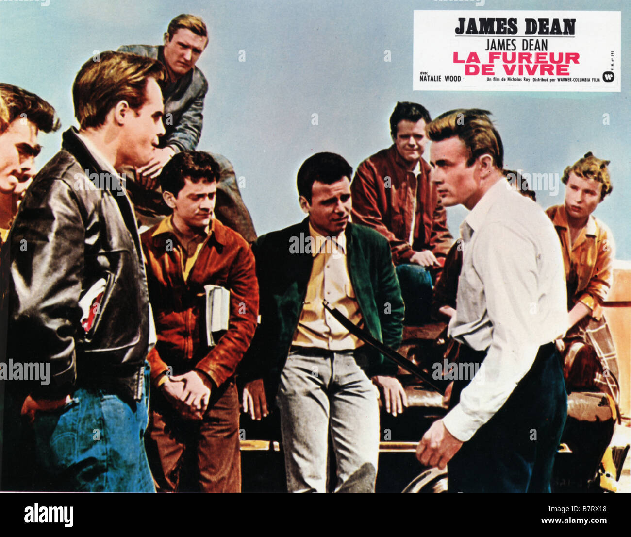 Rebel Without a Cause Year: 1955 USA James Dean, Dennis Hopper Director ...