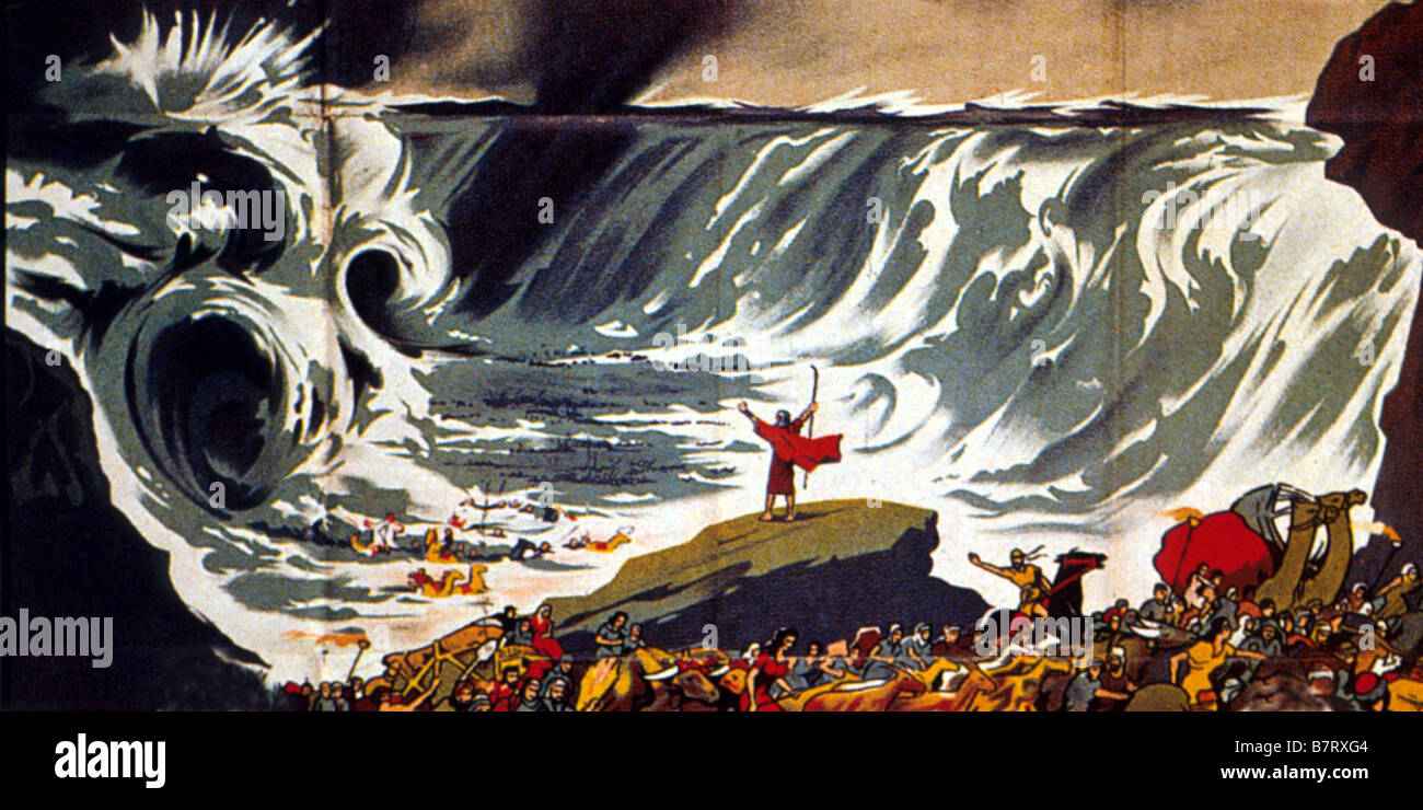 The Ten Commandments Year: 1956 Director: Cecil B. DeMille Stock Photo ...