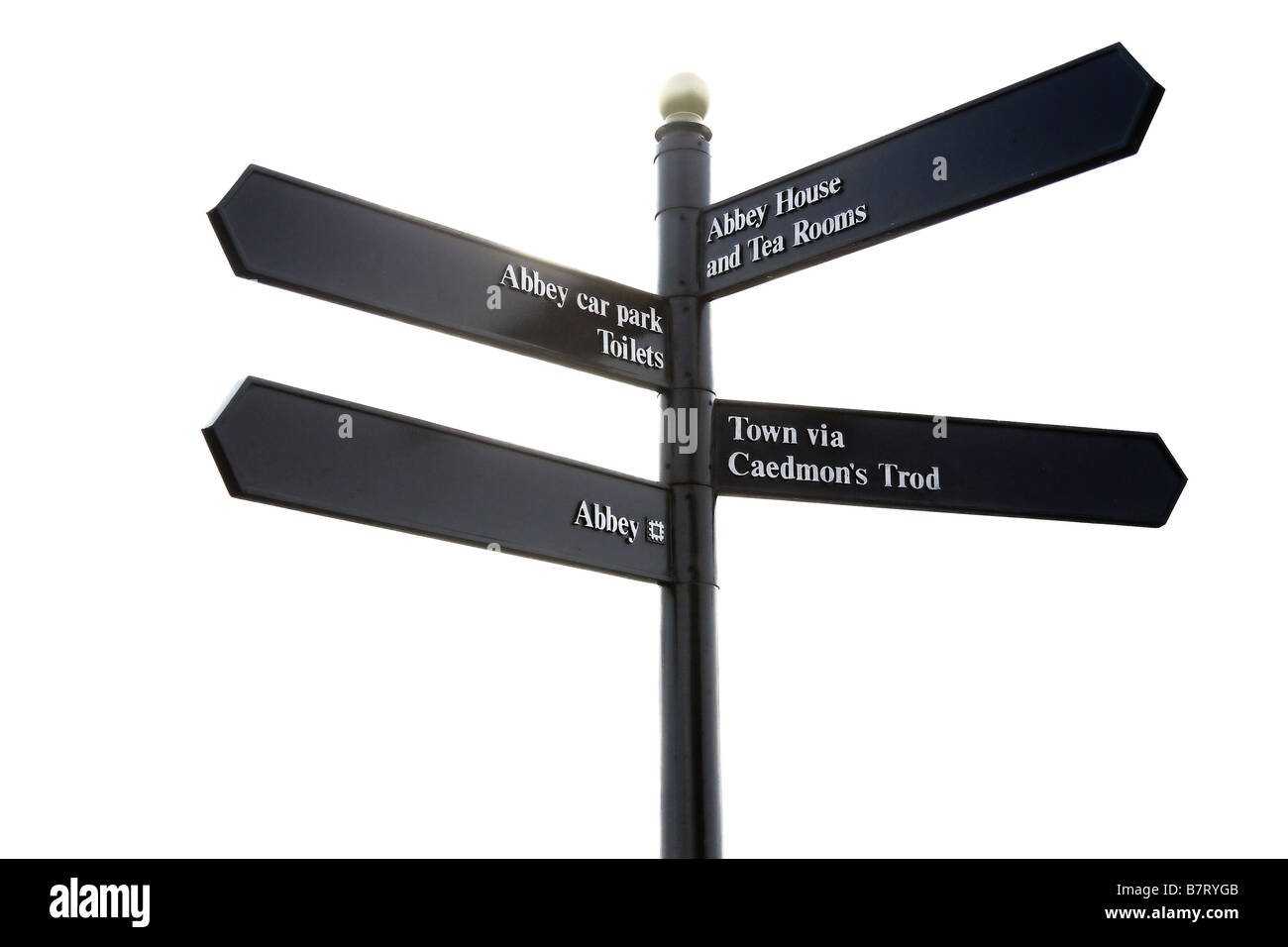 Whitby abbey Cut Out Stock Images & Pictures - Alamy