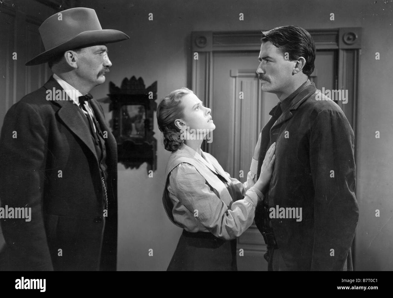 The Gunfighter Year: 1950 USA Gregory Peck, Helen Westcott, Millard ...