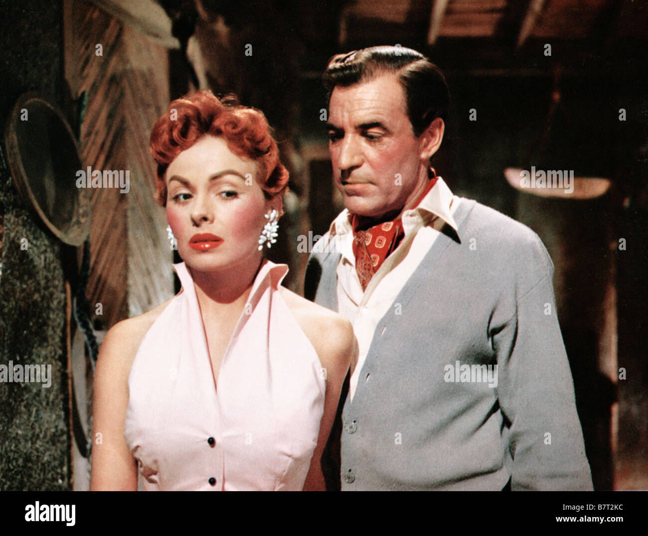 Duel dans la jungle Duel in the Jungle Year: 1954 - UK Jeanne Crain ...