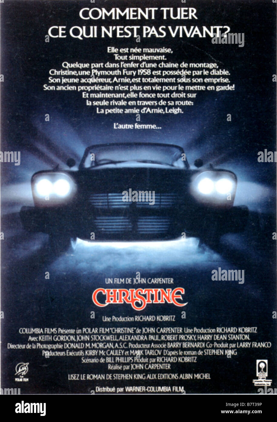 Christine movie poster 1983 hi-res stock photography and images - Alamy