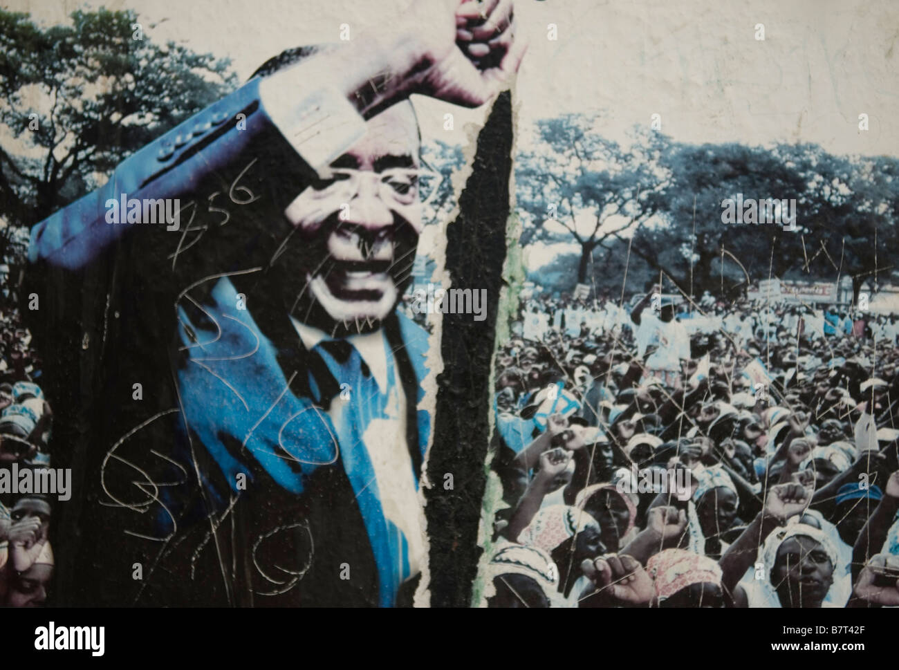 Zanu PF propaganda in Harare Stock Photo - Alamy