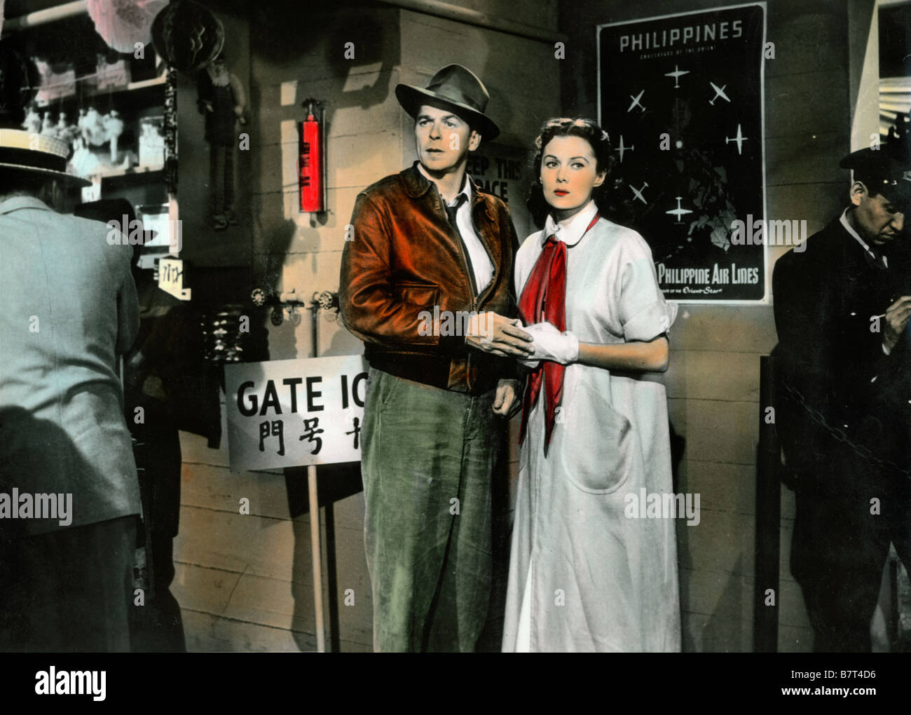 HONG KONG Hong Kong Year: 1952 USA Ronald Reagan, Rhonda Fleming USA ...