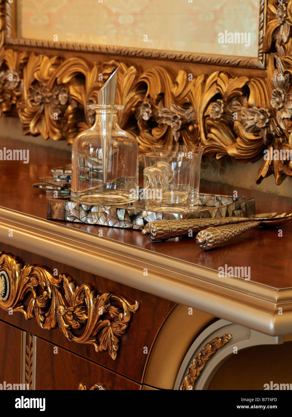 Precious antique glass hi-res stock photography and images - Alamy