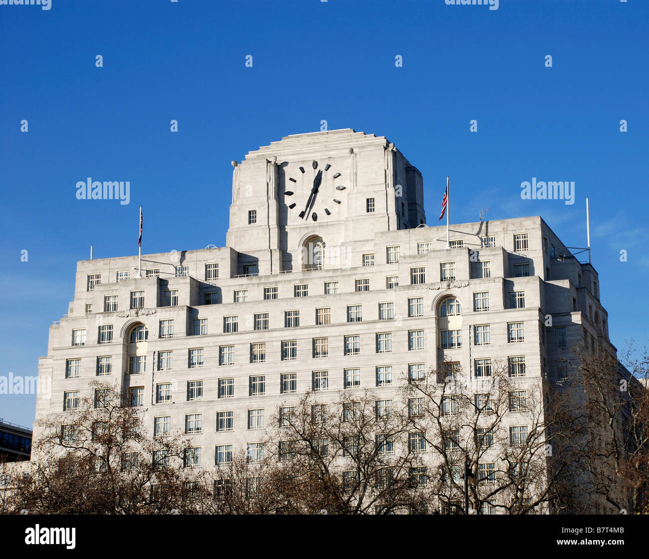 Shell building hotel, London Stock Photo - Alamy