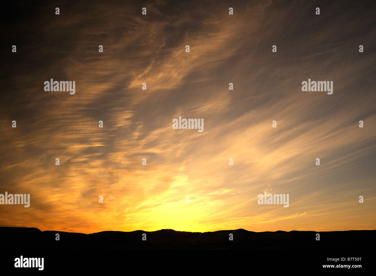 Setting Sun over River Nile on a Nile Cruise, Egypt Stock Photo - Alamy