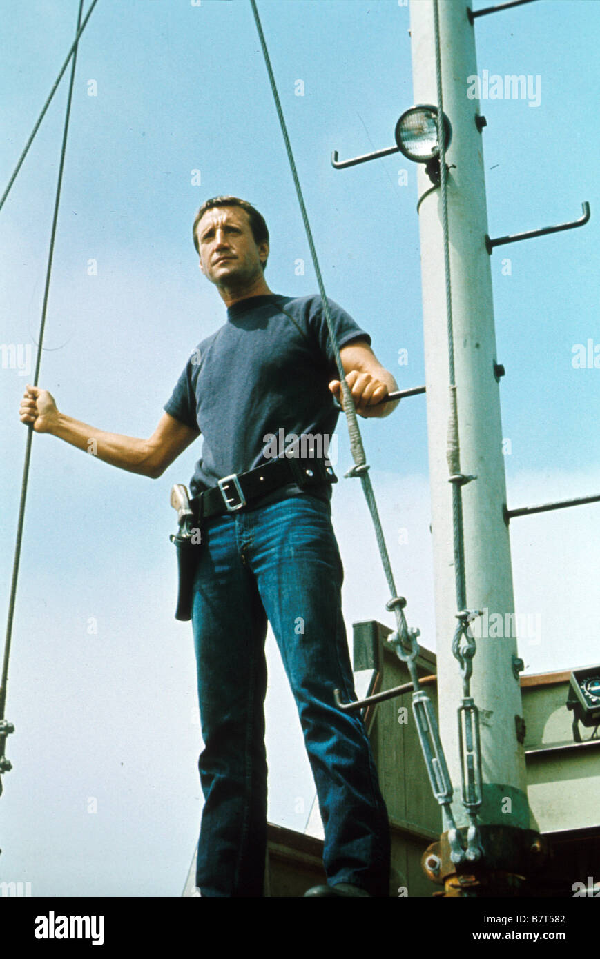 Jaws Year: 1975 USA Roy Scheider Director: Steven Spielberg Stock Photo - Alamy