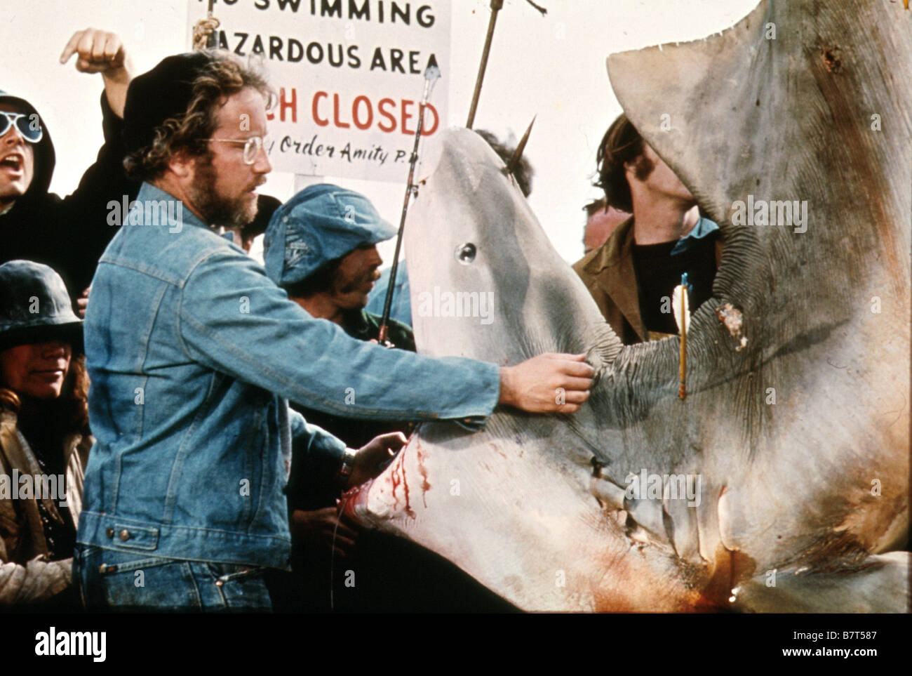 Jaws Year: 1975 USA Director: Steven Spielberg Richard Dreyfuss Stock Photo - Alamy