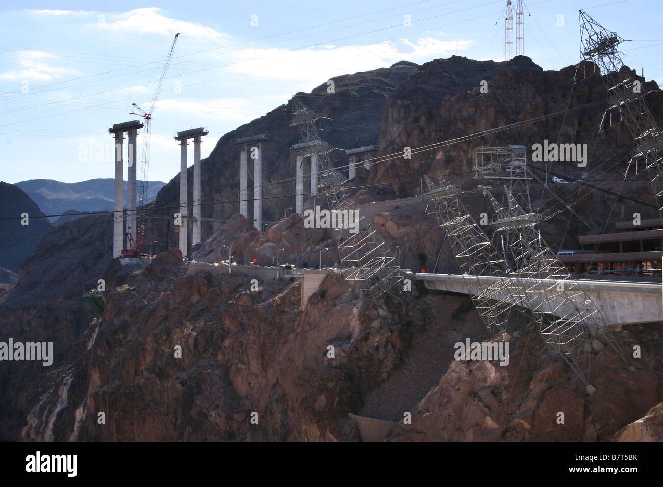 Hoover dam construction hi-res stock photography and images - Alamy
