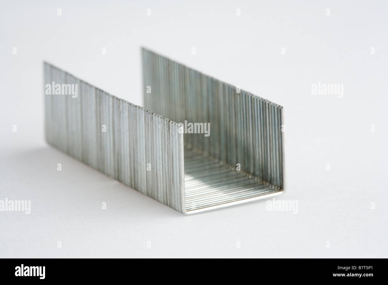 A line of Staples Stock Photo - Alamy
