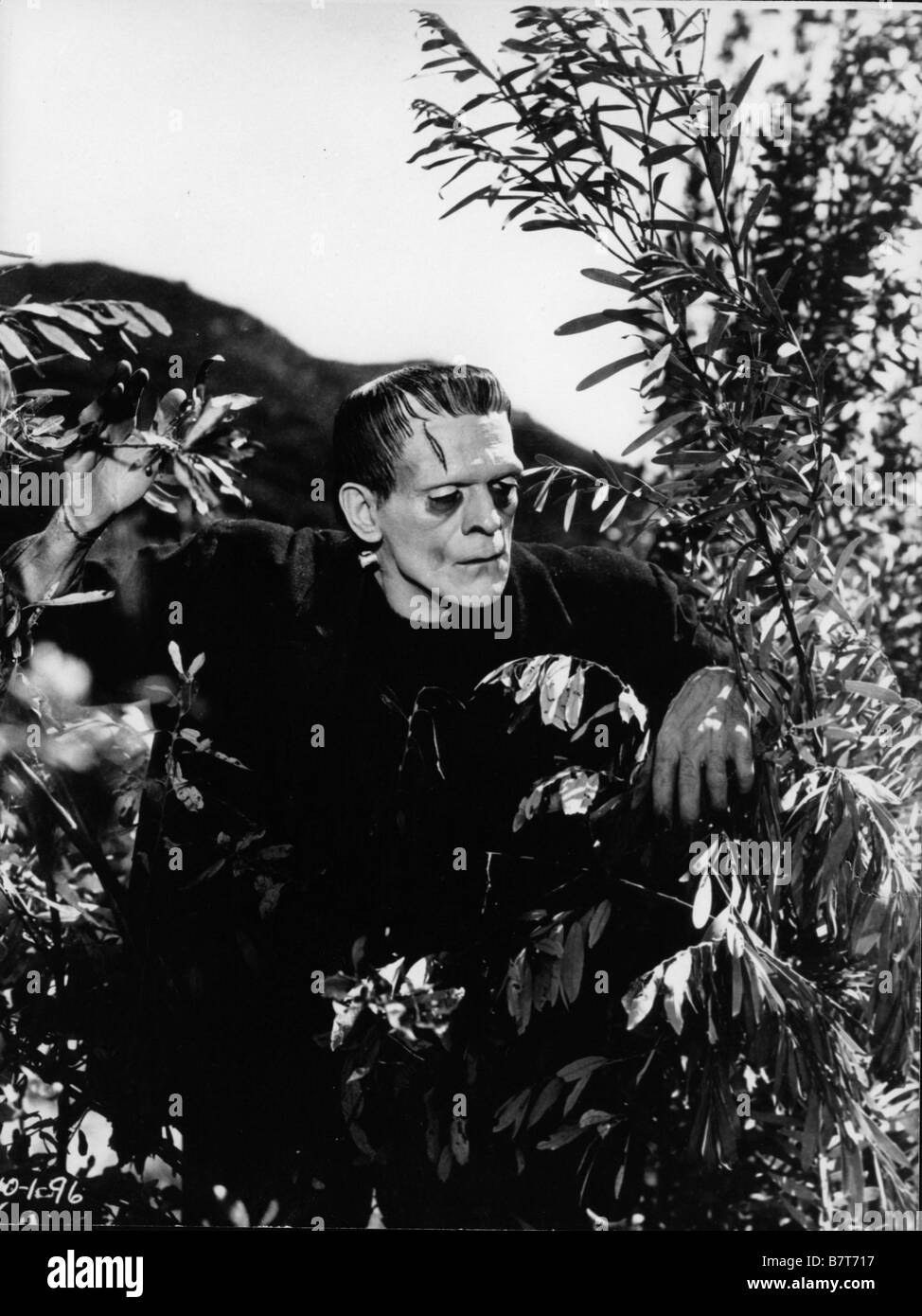 Boris karloff and frankenstein Black and White Stock Photos & Images ...