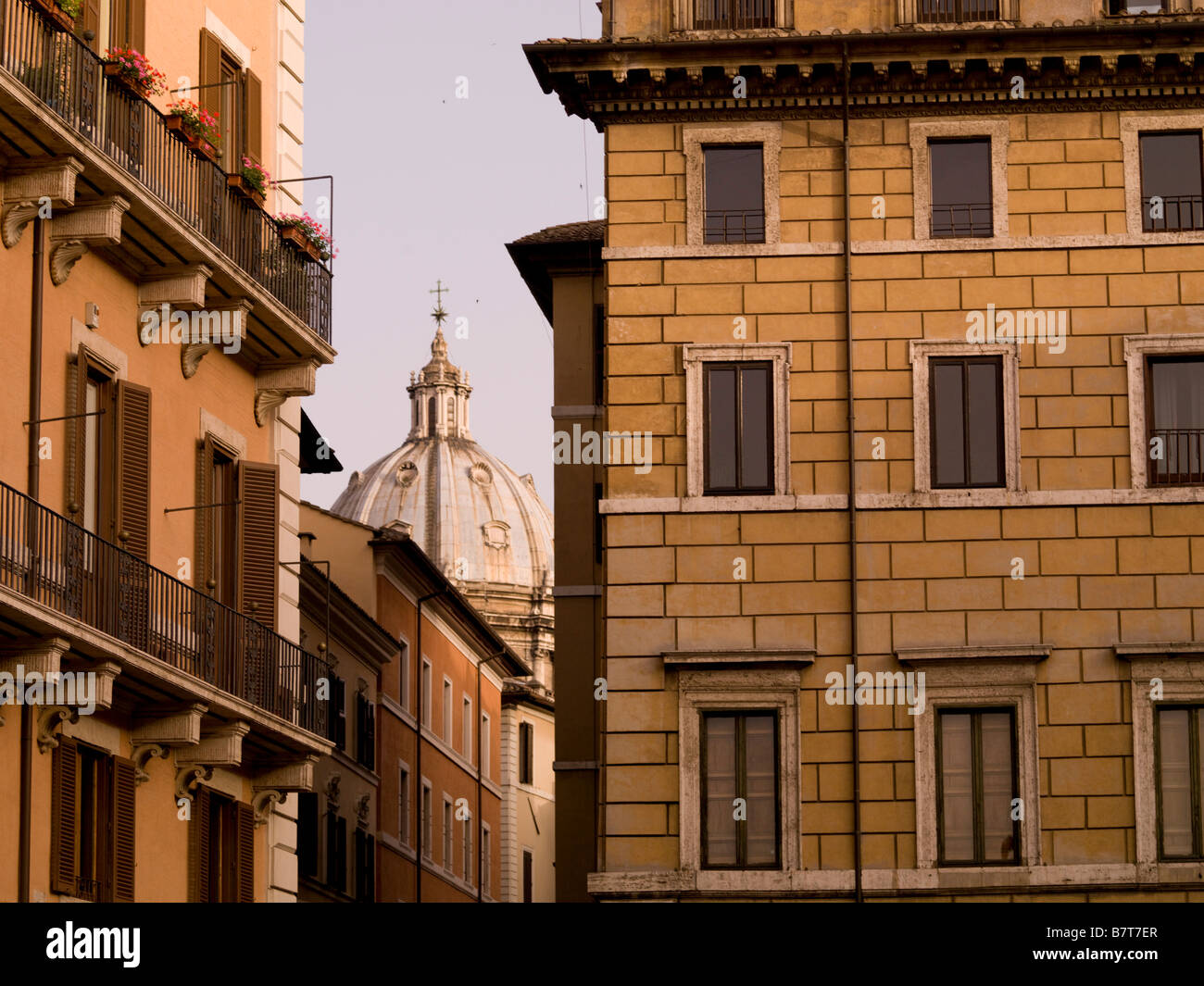 Residential flats rome hi-res stock photography and images - Alamy