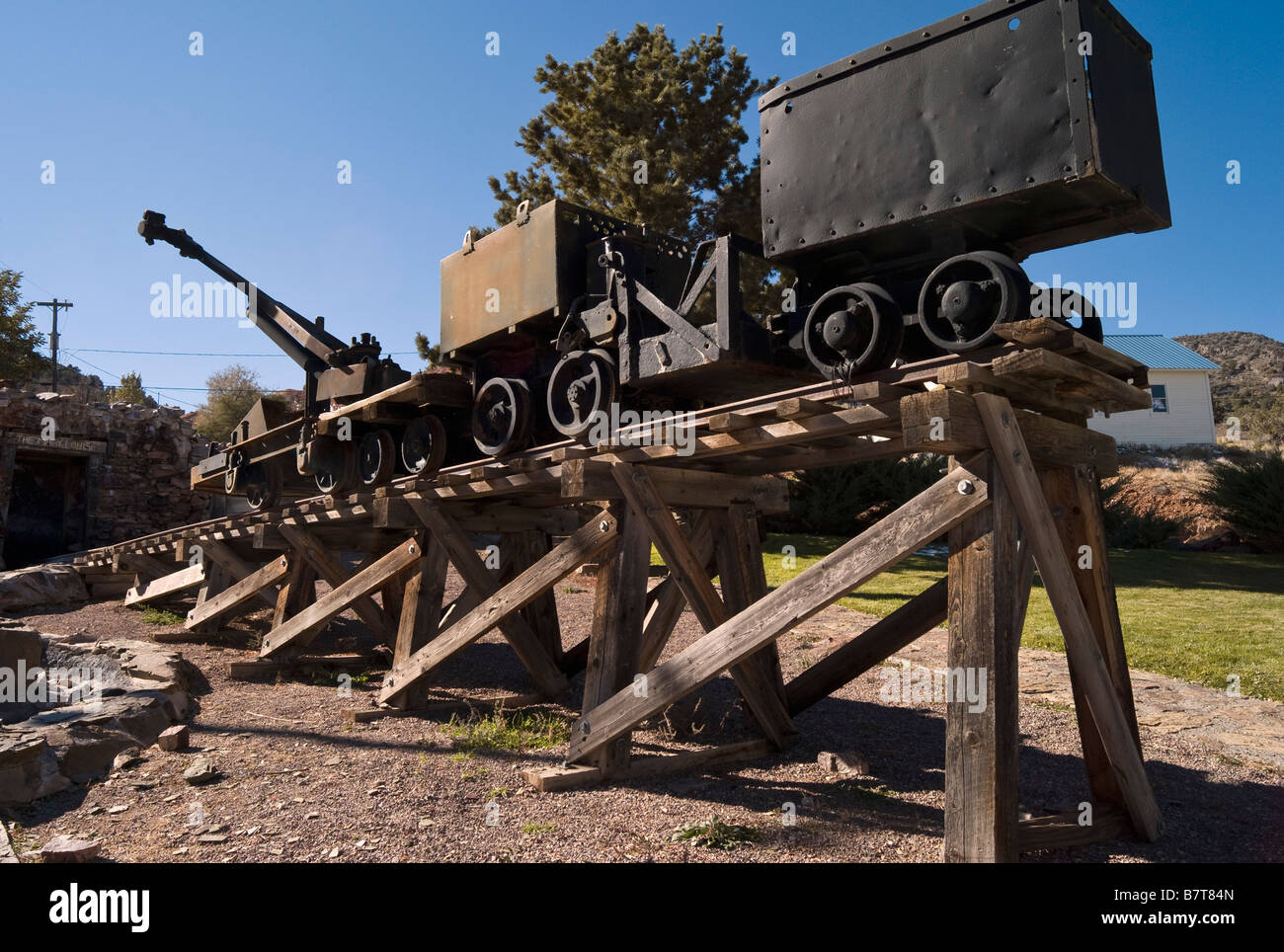 Mining railroad hi-res stock photography and images - Alamy