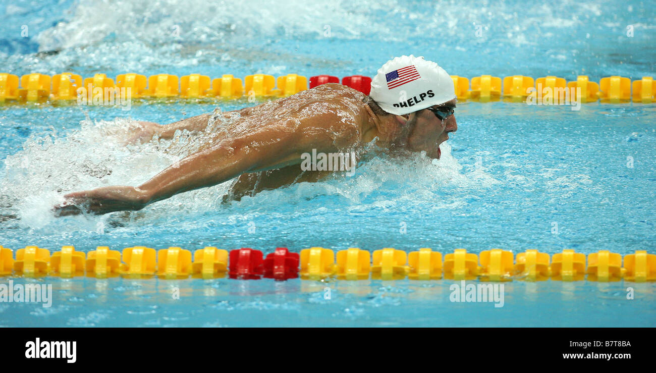 Michael Phelps 2008 Olympics 100m Butterfly