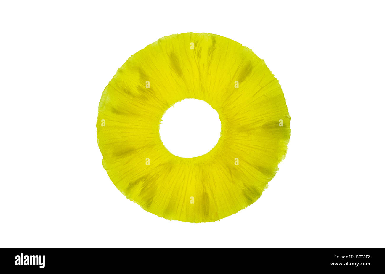 A slice of pineapple Stock Photo - Alamy