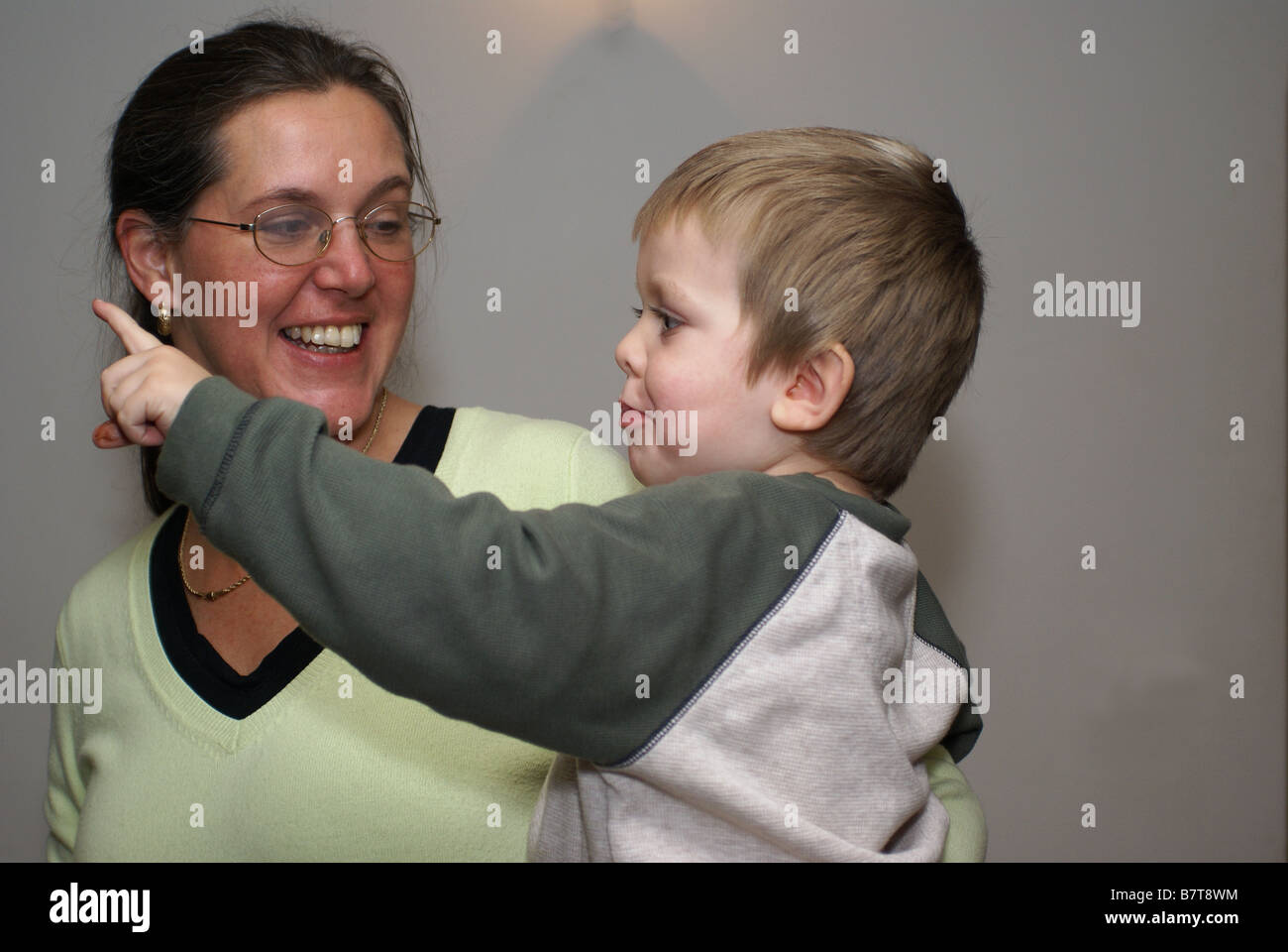 Telling Which Way To Go Stock Photo - Alamy