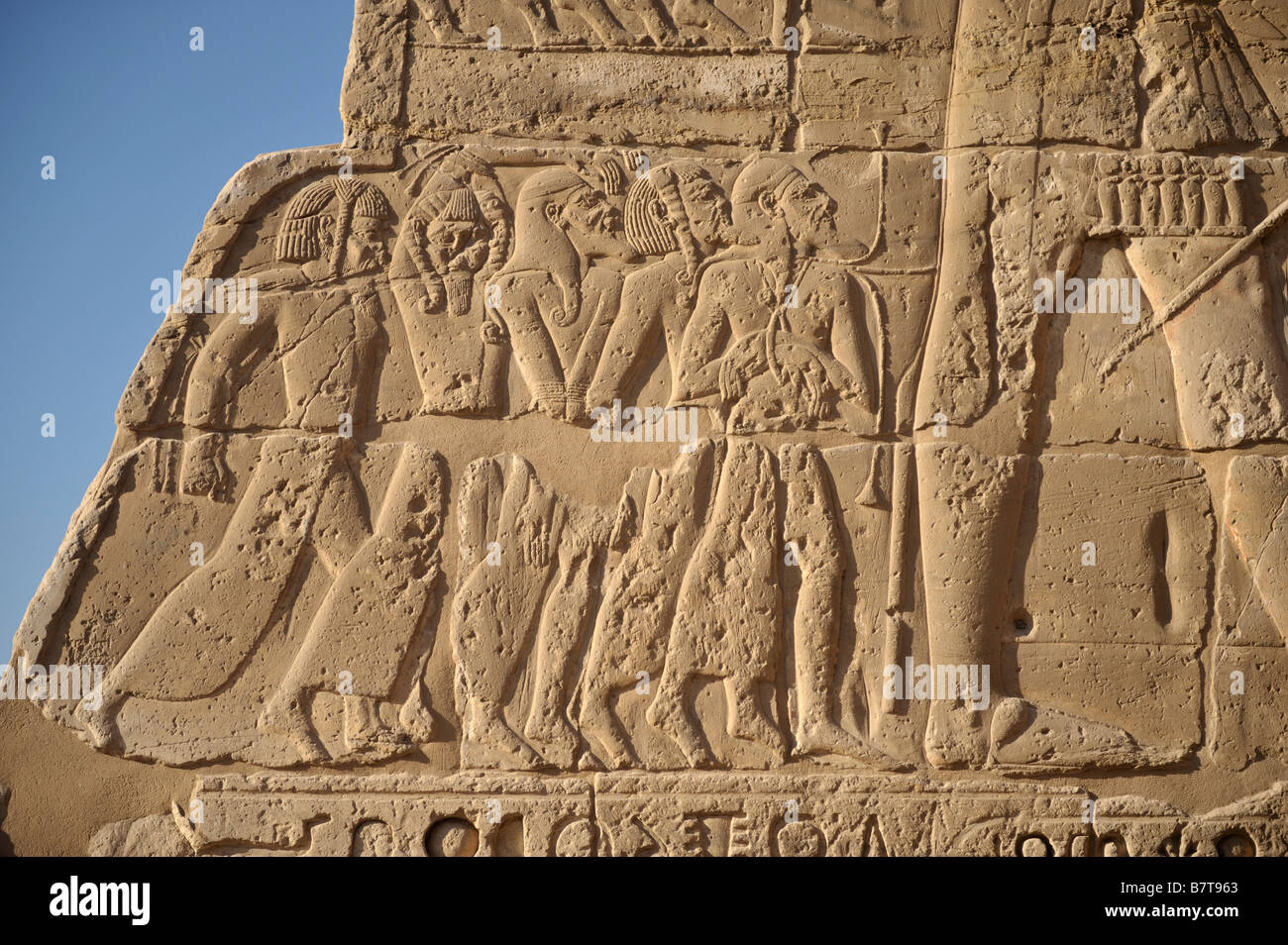 Ramses iii relief hi-res stock photography and images - Alamy