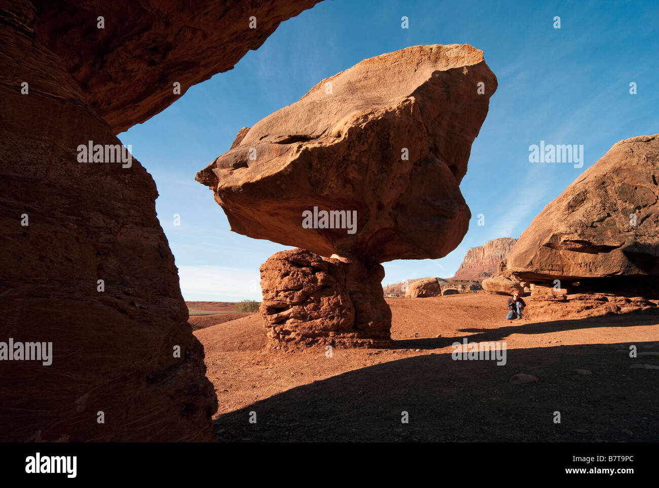 Photographing the eroded navajo sandstone hi-res stock photography and ...