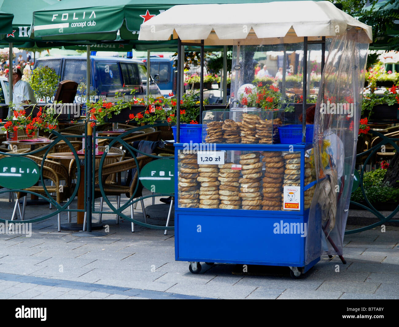 Pretzel Stand High Resolution Stock Photography and Images - Alamy