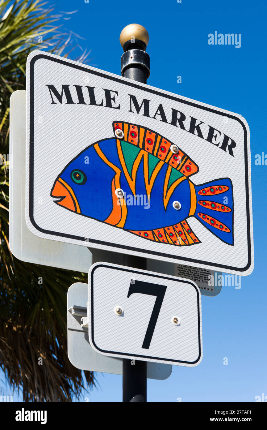 Mile marker hi-res stock photography and images - Alamy