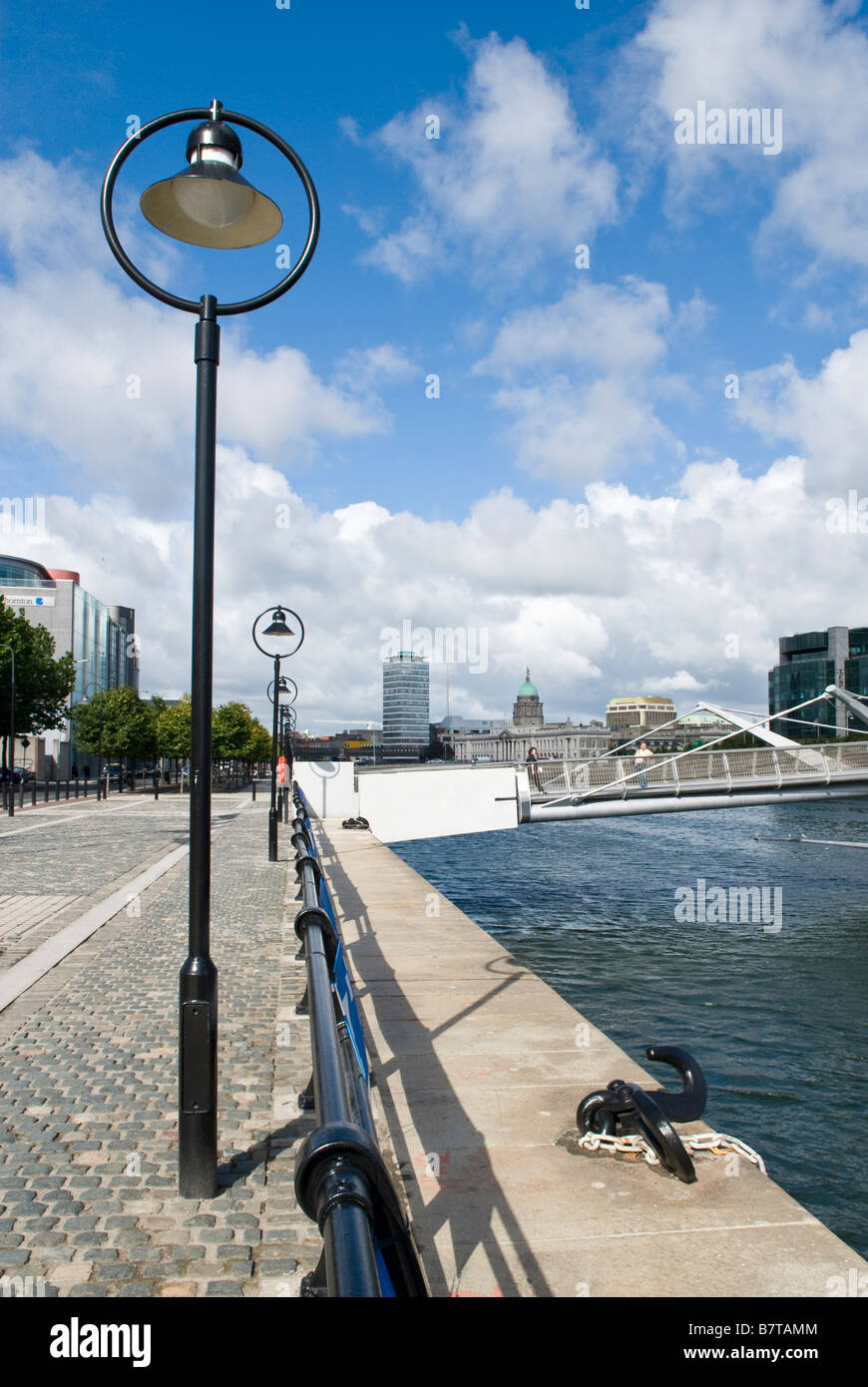 River Liffey, Docklands Dublin Ireland, August 2006 Stock Photo - Alamy