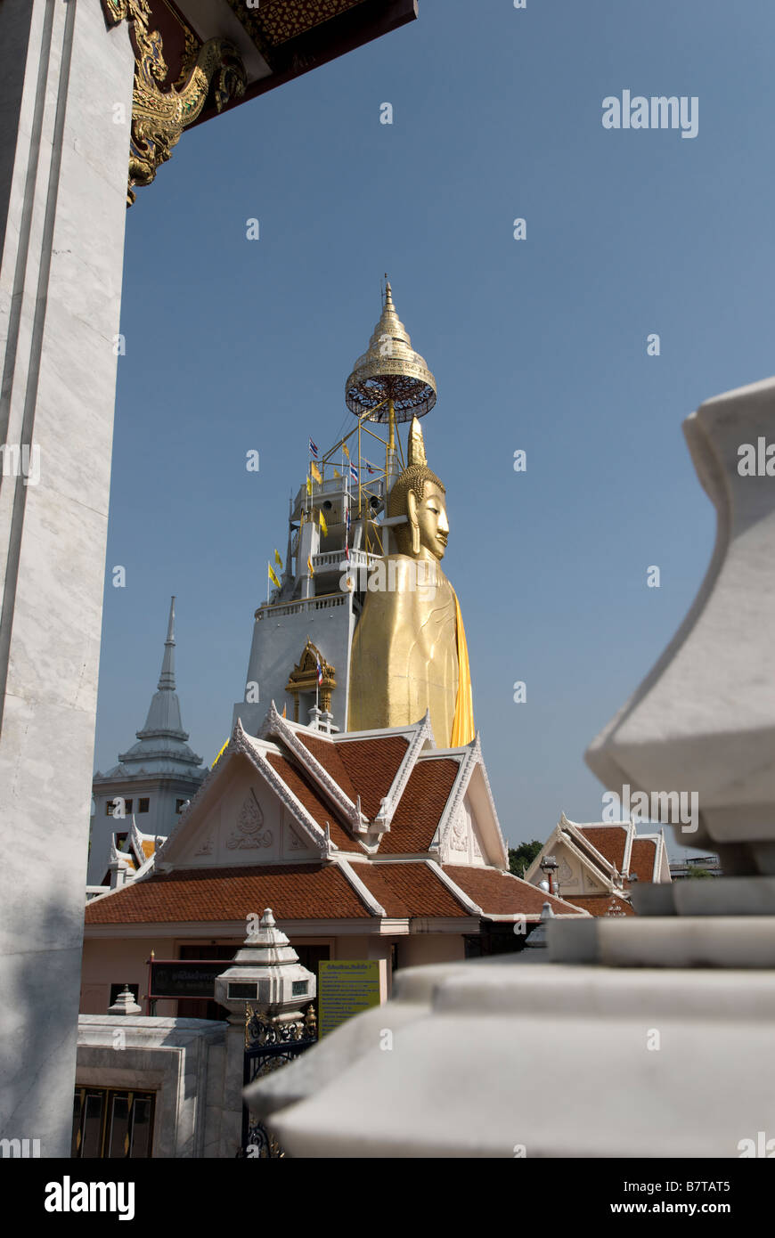 Buddhist temple standing buddha hi-res stock photography and images - Alamy