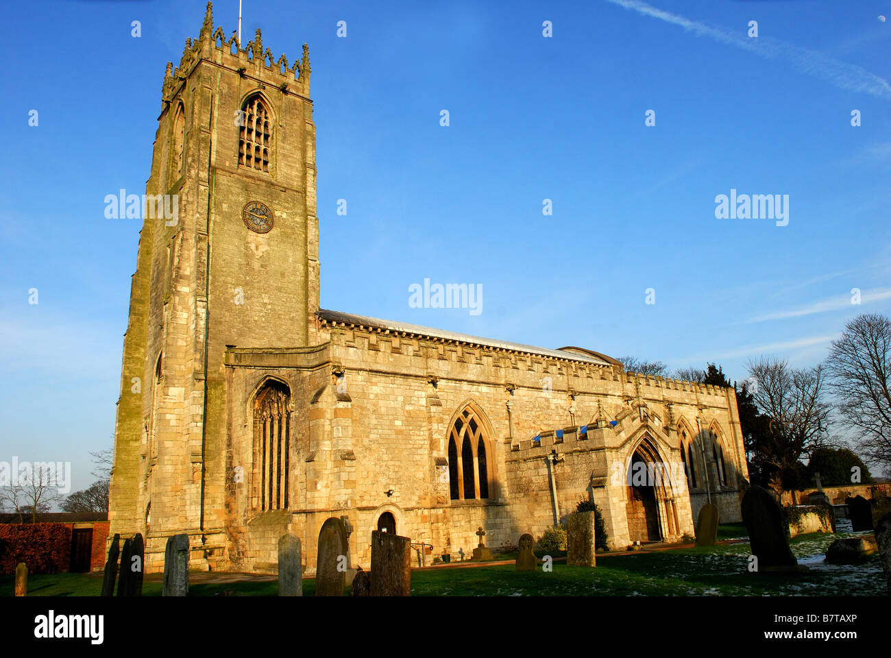 Blyth Church Nottinghamshire Stock Photo - Alamy