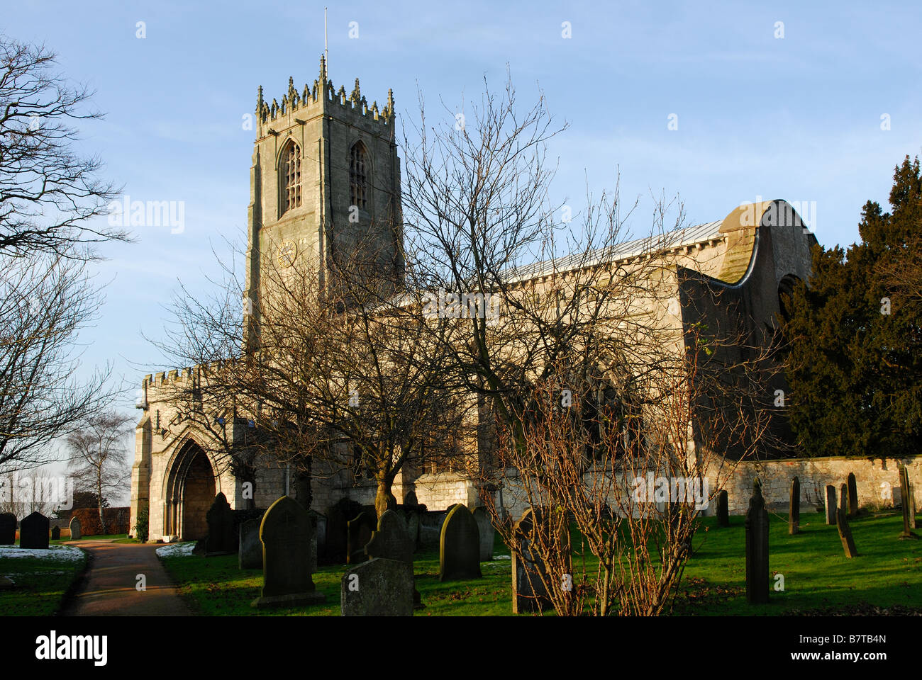 Blyth Church North Nottinghamshire Stock Photo - Alamy