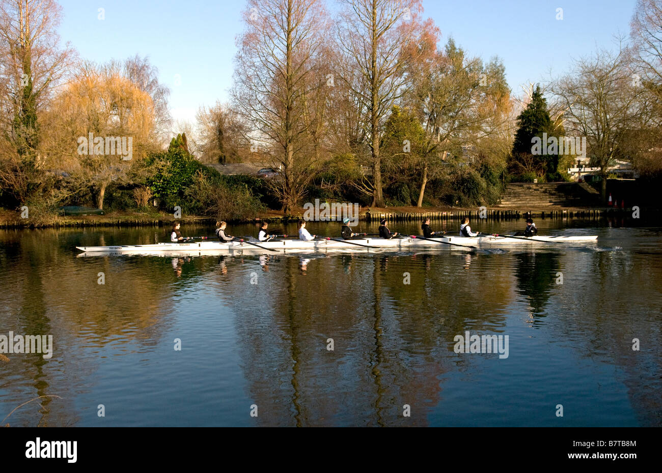 Rowers rowing boat hi-res stock photography and images - Alamy