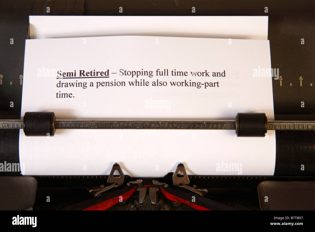 Semi Retired High Resolution Stock Photography and Images - Alamy