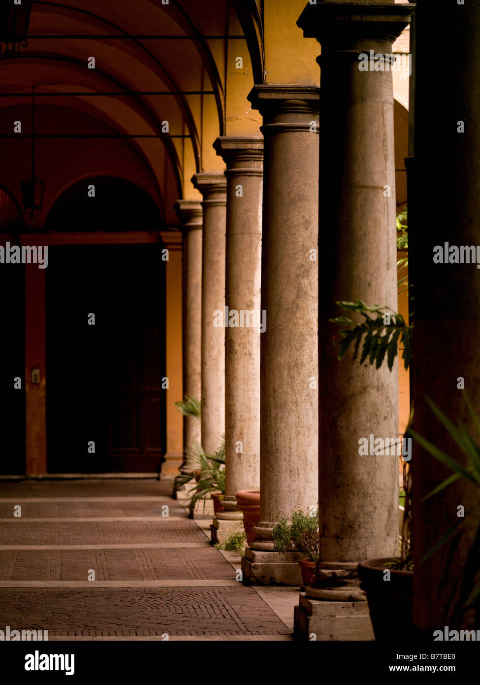Pillars, Rome, Italy Stock Photo - Alamy