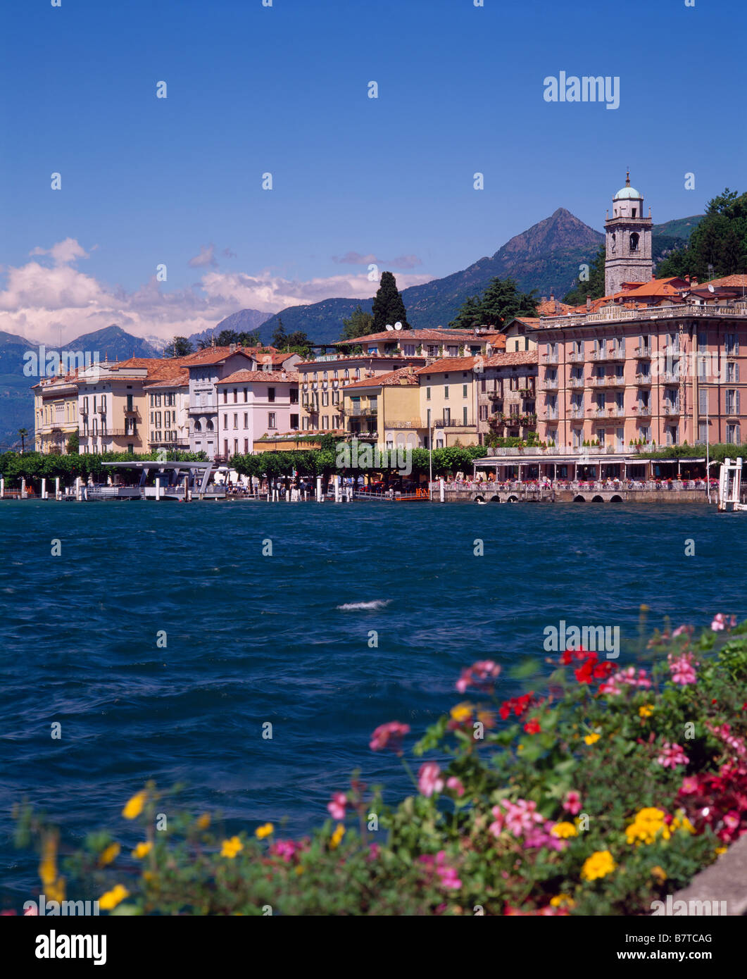 Bellagio and Lake Como, Lombardy, Italy Stock Photo - Alamy