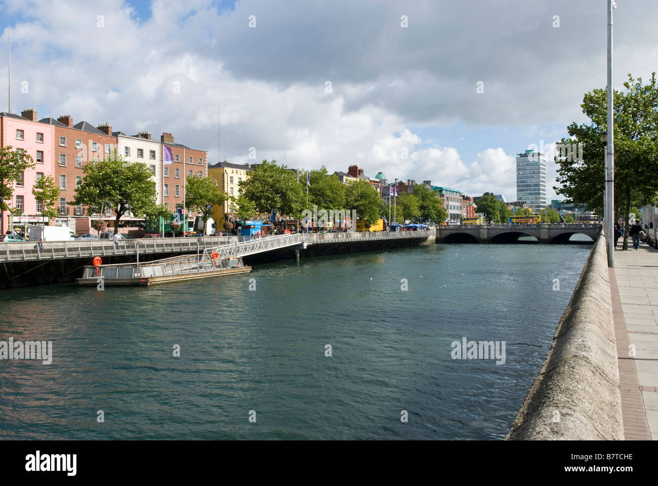 River Liffey, Docklands Dublin Ireland, August 2006 Stock Photo - Alamy