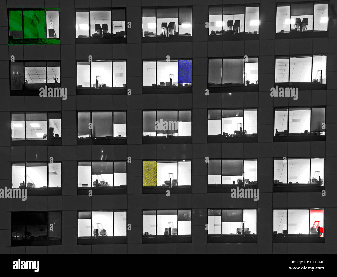 Study in windows Stock Photo - Alamy