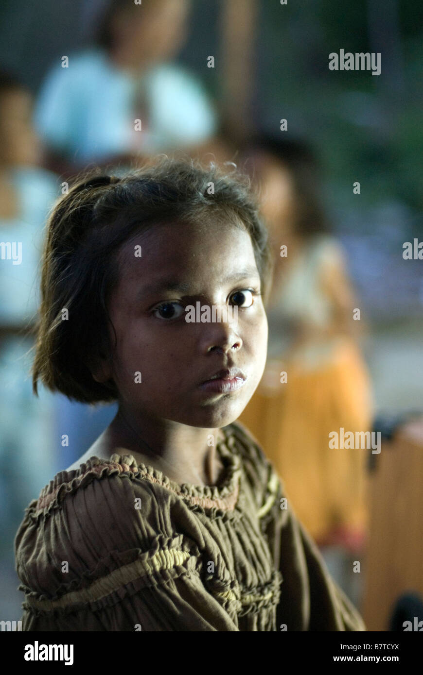 Sea Gypsy girl Stock Photo - Alamy